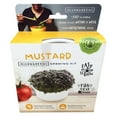 Mini Microgreens Growing Kit - Red Streaks Mizuna Mustard - Grow Your ...