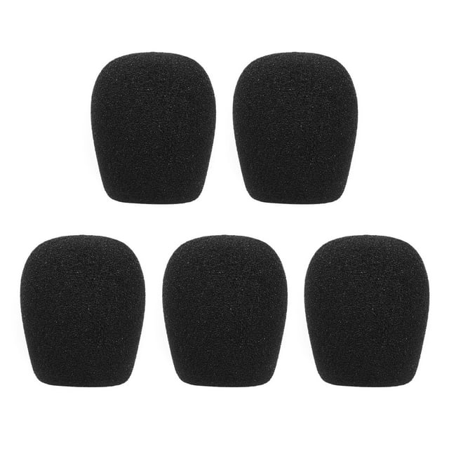 Mini Microphone Windscreens Mic Foam Covers for Lapel Lavalier Headset ...