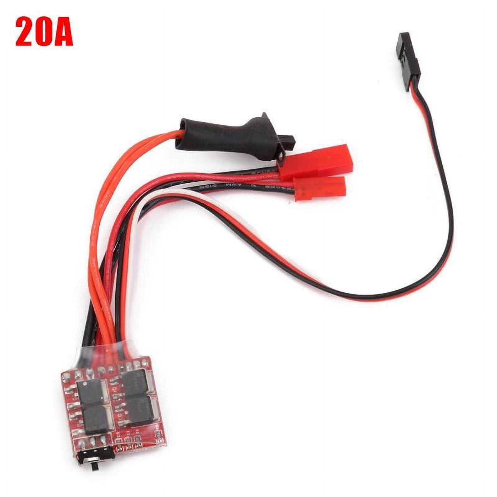Mini Military Card Modified Esc Climbing Car / Boat Two-way Brushed Esc ...