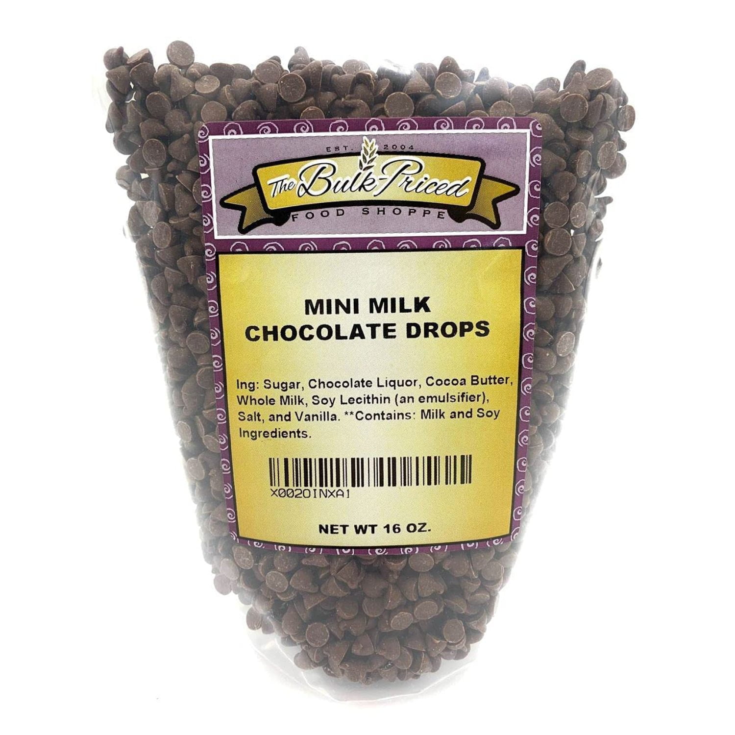 Mini Milk Chocolate Chips, Bulk Size, Baking Chips (1 lb. Resealable ...