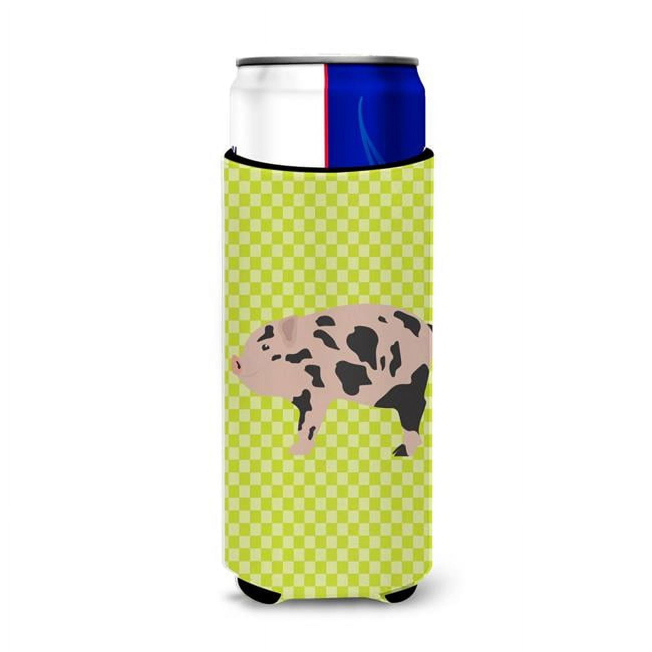 Mini Miniature Pig Green Michelob Ultra Hugger for slim cans - Green ...