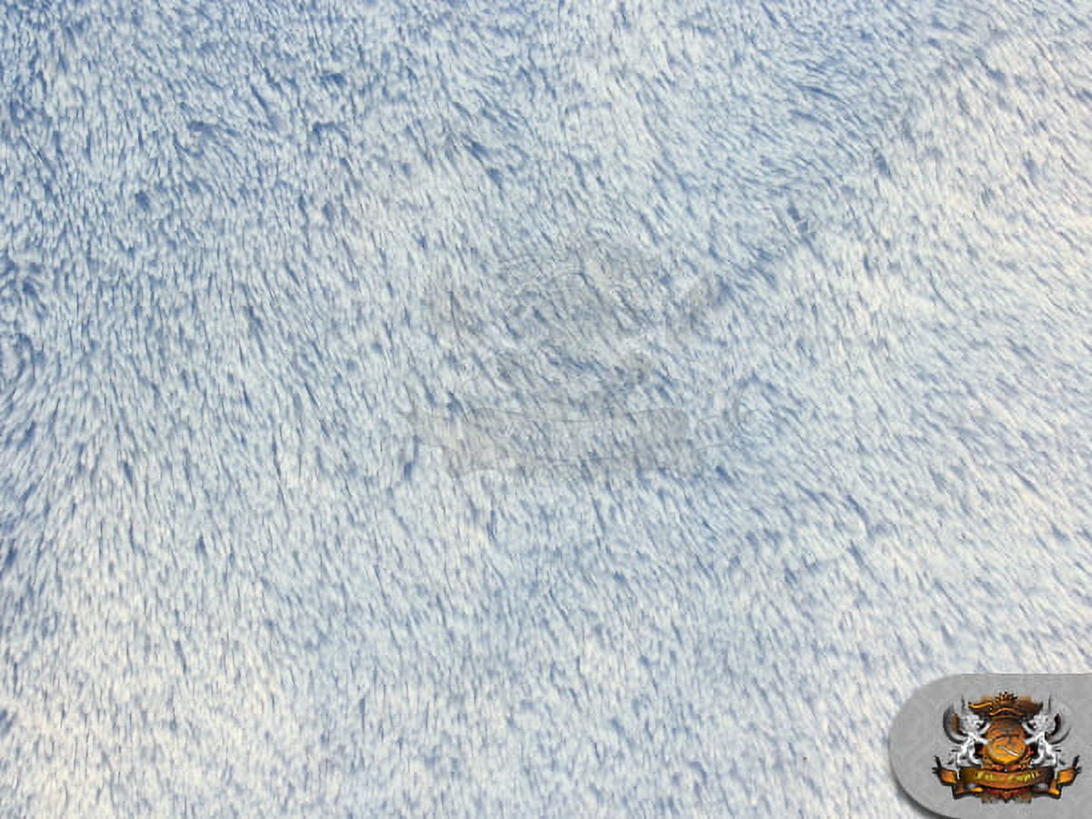 Mini Minky Shaggy LIGHT BLUE Fabric / 54" Wide / Sold by the yard ...