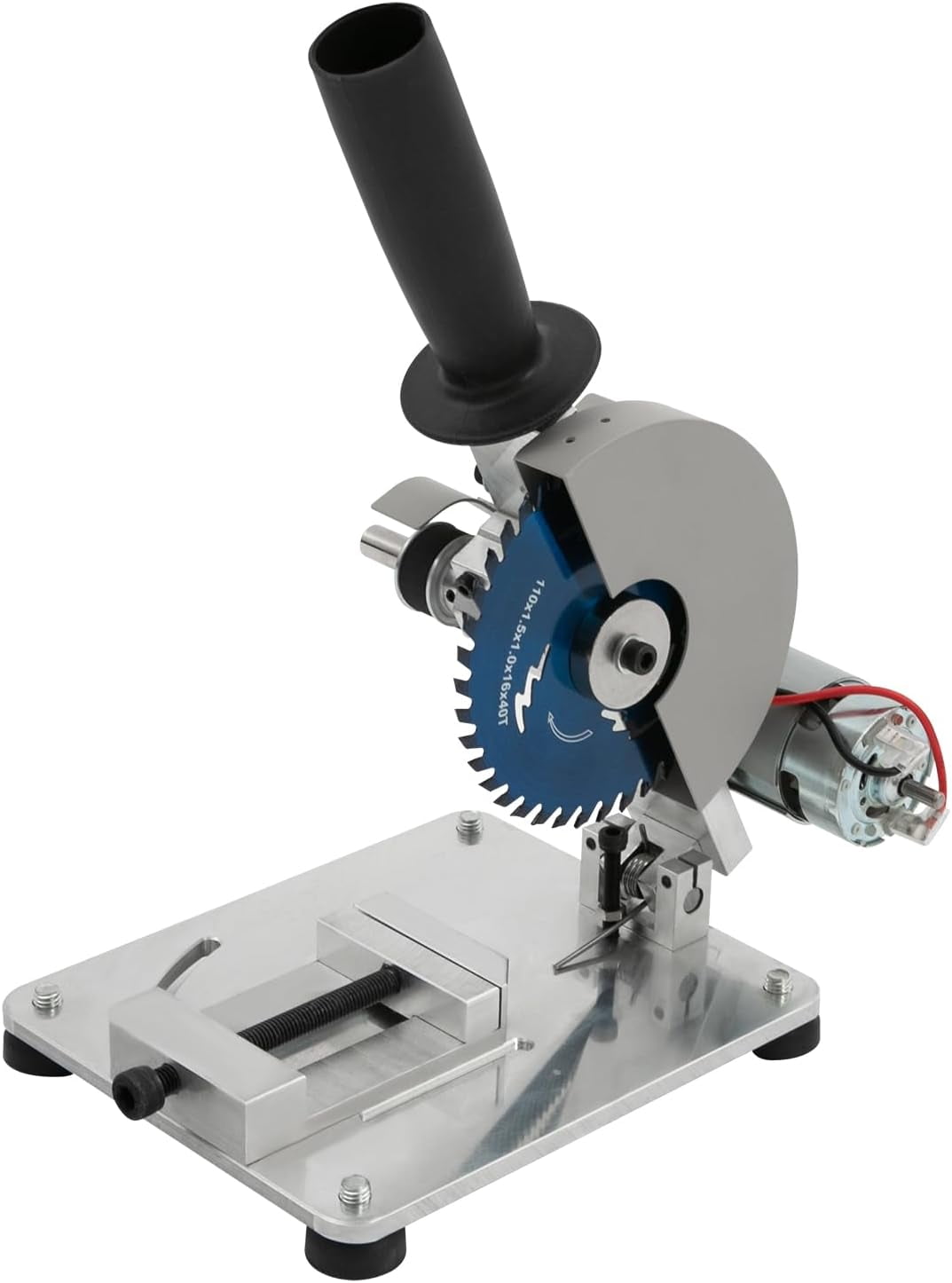 Mini Miter Saw, Portable Tabletop Saw, Adjustable Angle and Height ...