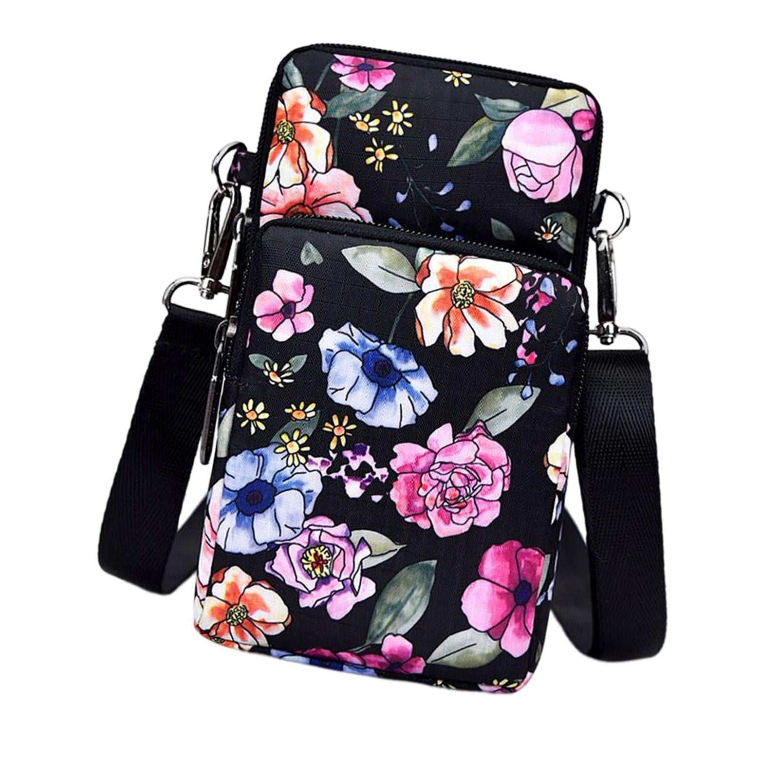 Mini Mobile Phone Bag Portable Adjustable Strap Carrying Case Pouch ...