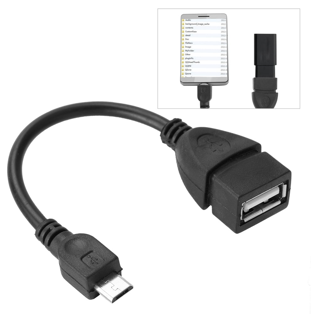 Mini Mobile Phone OTG Connect Cable Date Adapter V8 Interface Micro USB ...