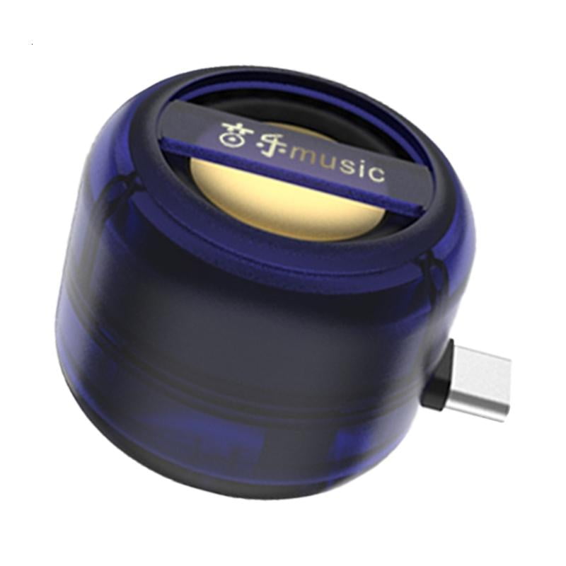 Mini Mobile Phone Speaker Type C Music Player External Sunbwoofer Build-in 3.7V 250mAh Capacity ...