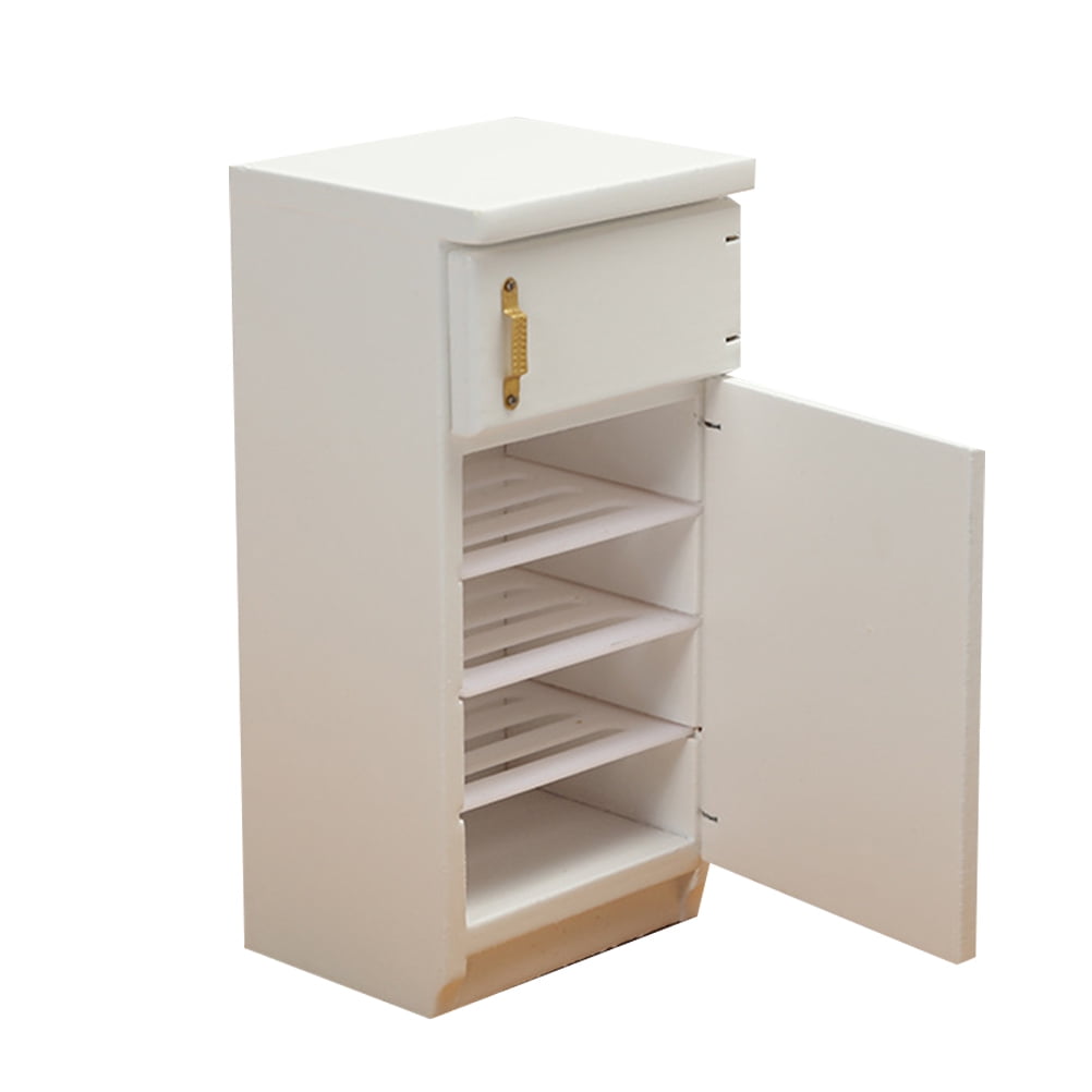 Mini Model Refrigerator Cooler Fridge Freezer Child Furniture Household ...