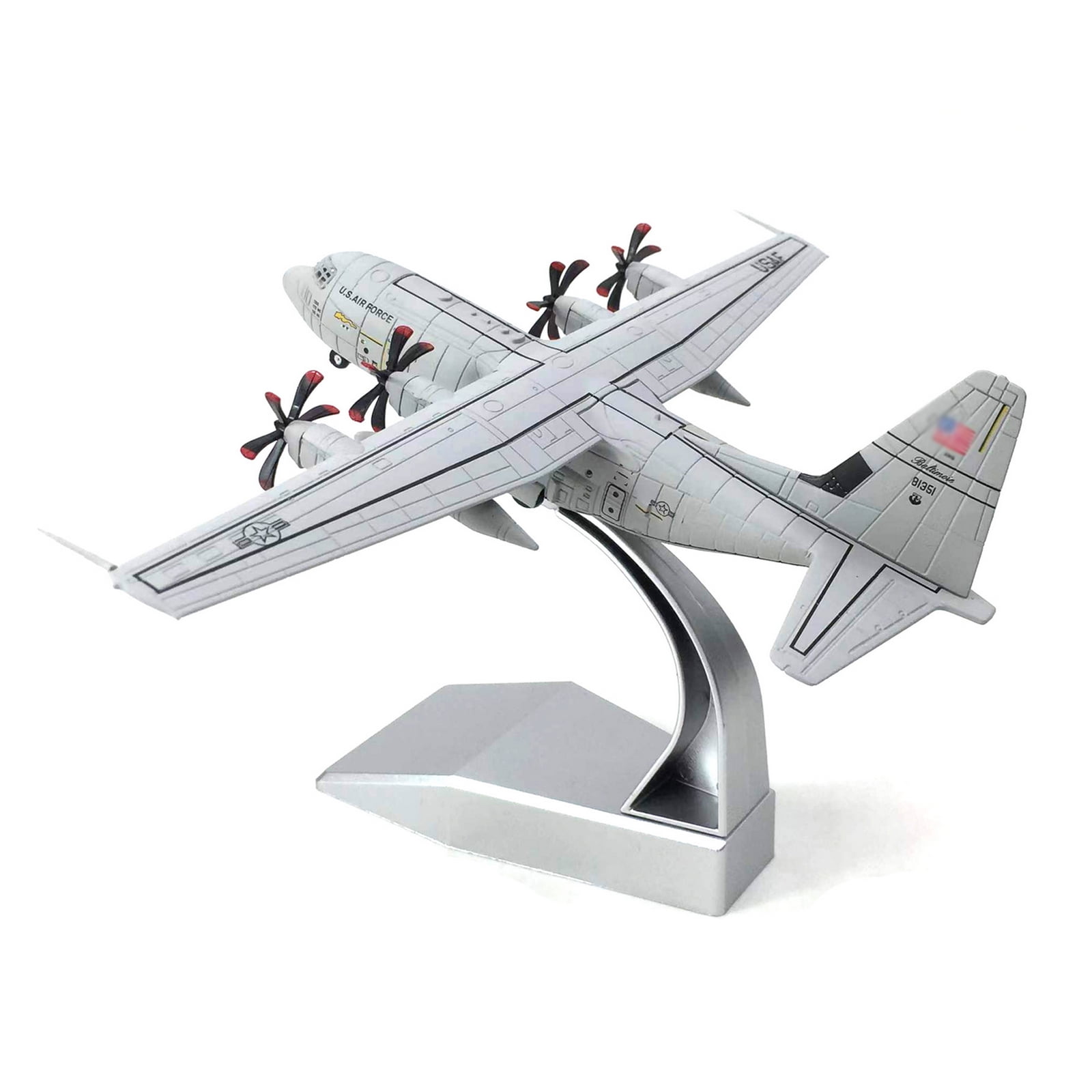 Mini Model Replica USAF C-130 Hercules Transport Aircraft for Display ...