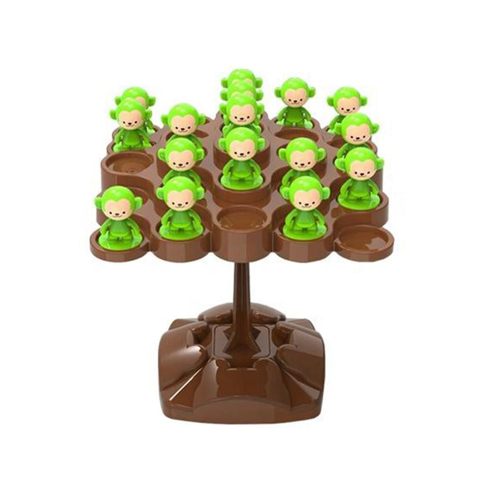 Mini Monkey Balance Tree Interaction Tabletop Game Math Toys Plastic ...