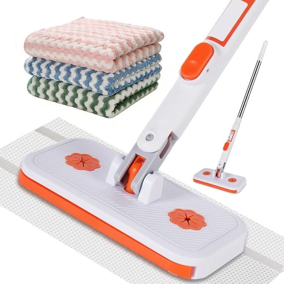 Mini Mop Set, 2026 New Convenient Cloth Changing Mini Mop, Gap Dust ...