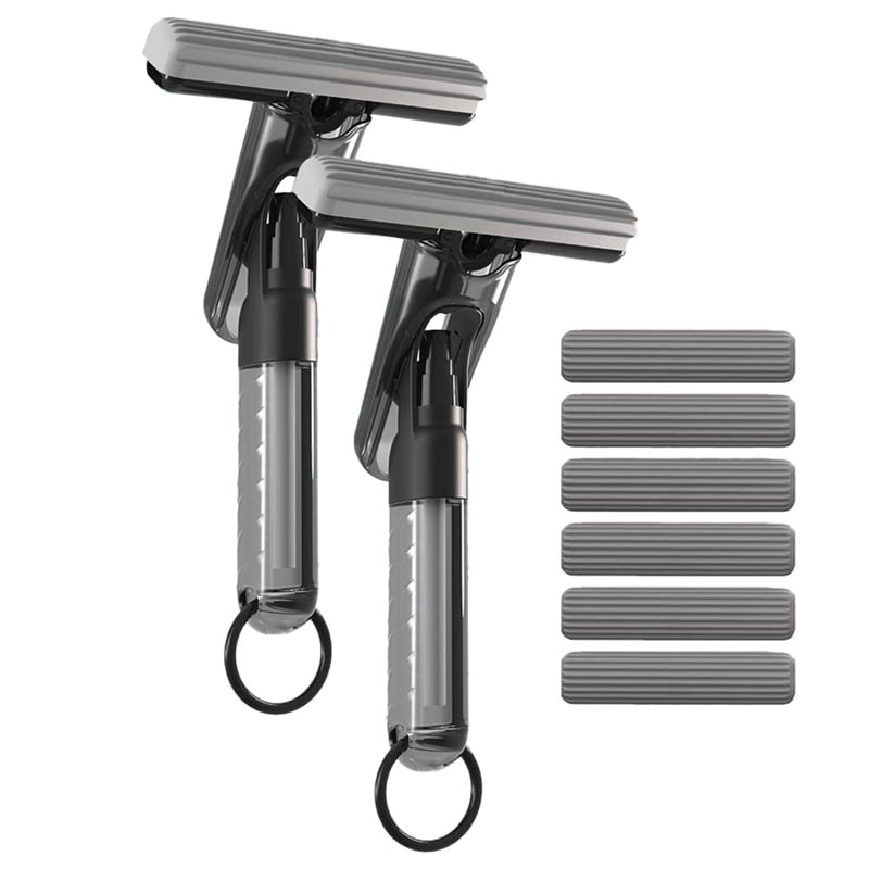 Mini Mop for Countertop Cleaning Sponge Mop with A Small Bottle Self ...