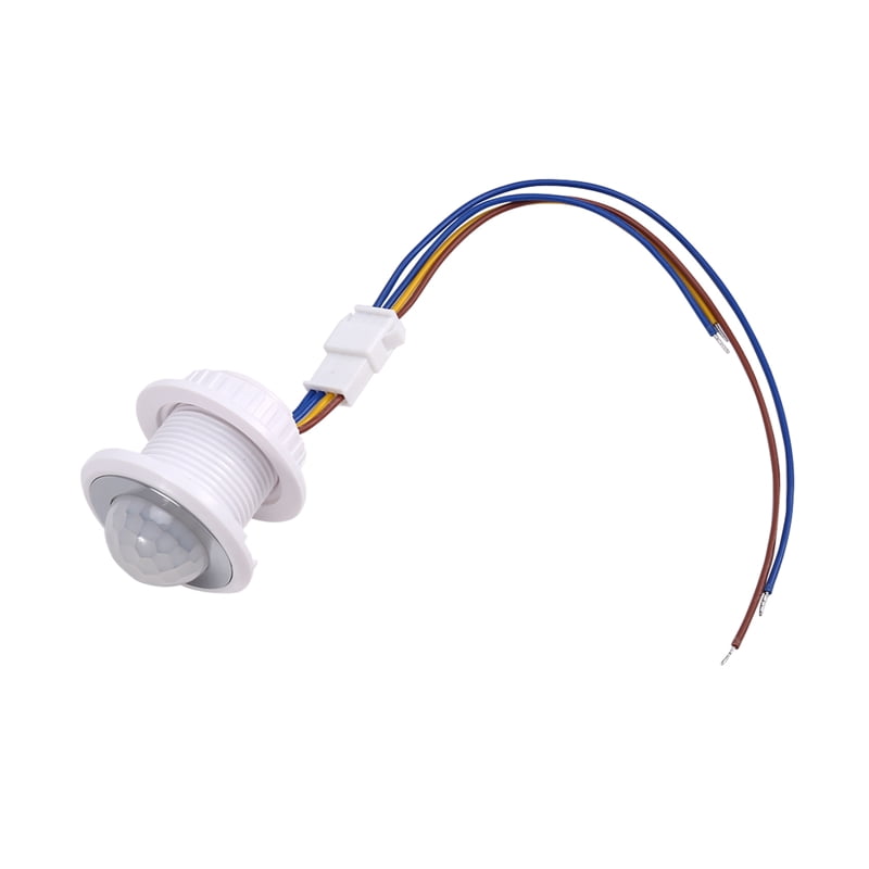 Mini Motion Sensor Light Switch 110-220V PIR Sensor Smart Detection Time Delay Adjustable ...