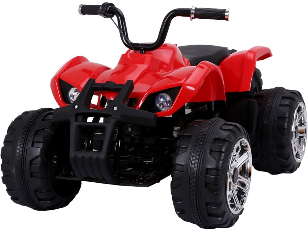 Mini Moto Kids Battery Powered ATV 24v Four Wheeler Red - Walmart.com