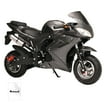 MotoTec Fast 36v 500w Electric Street Motorbike, Mini GT Blue ...
