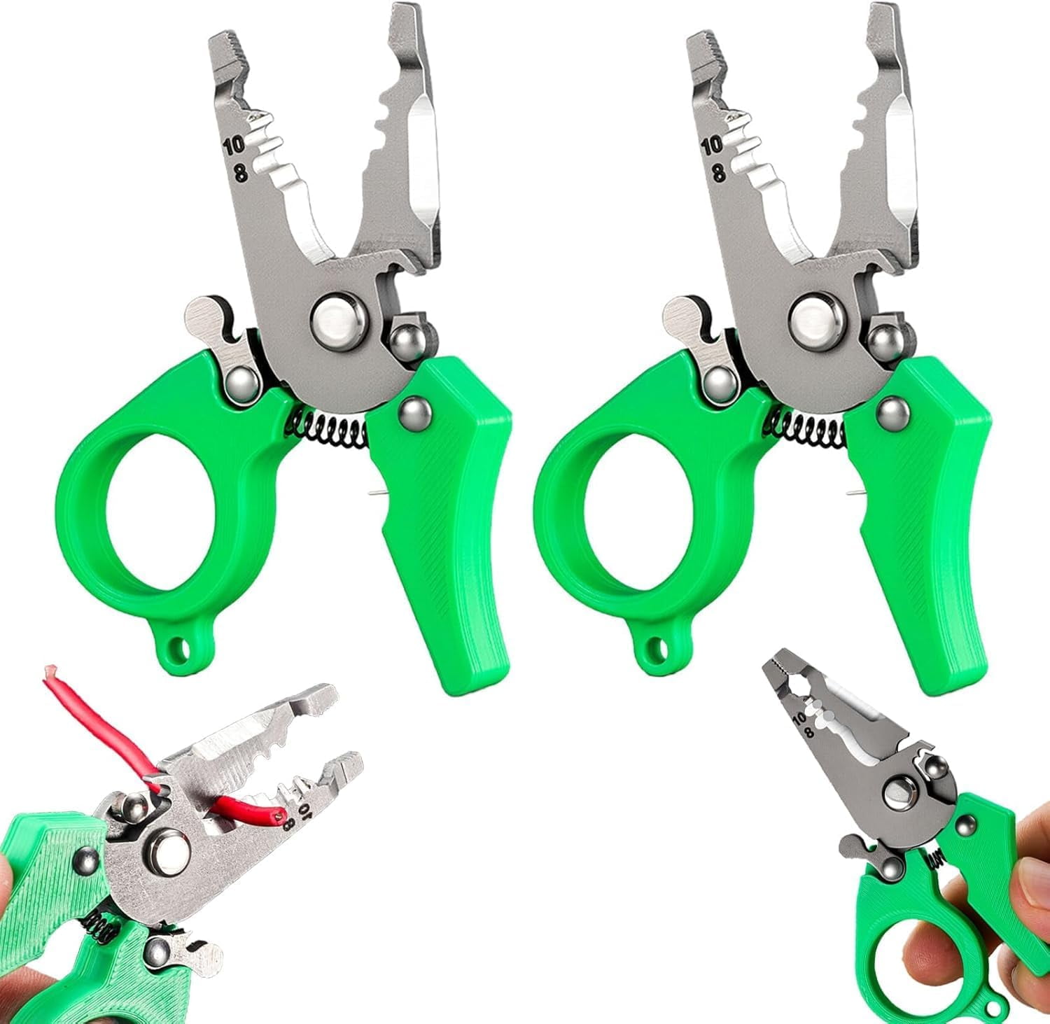 Mini Multi-Tool Wire Stripper | 8-Inch Wire Cutter And Crimper, Cable ...