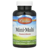 Carlson - Mini-Multi, Vitamins Minerals, Immune Support Heart Health, Optimal Wellness, 90 mini ...