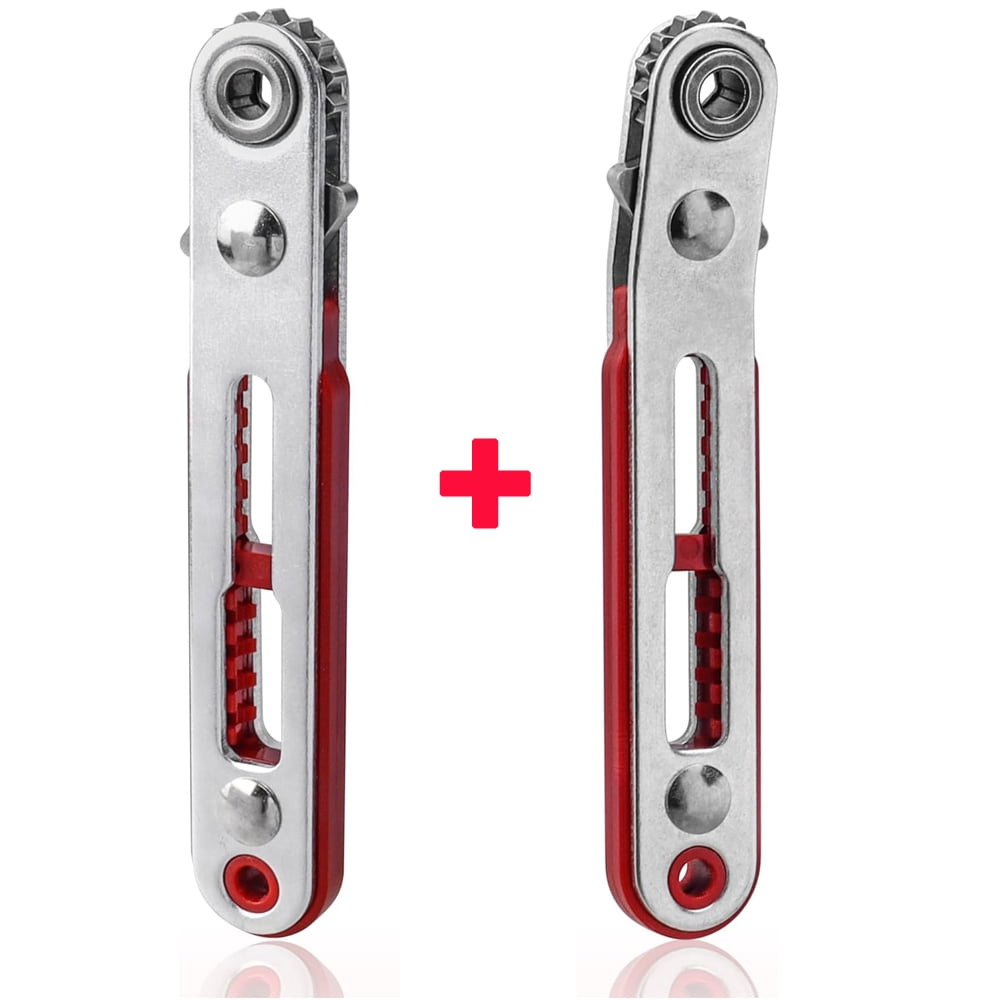 Mini Multi-function Two-way Ratchet Flat Head Elbow Flat Screwdriver ...