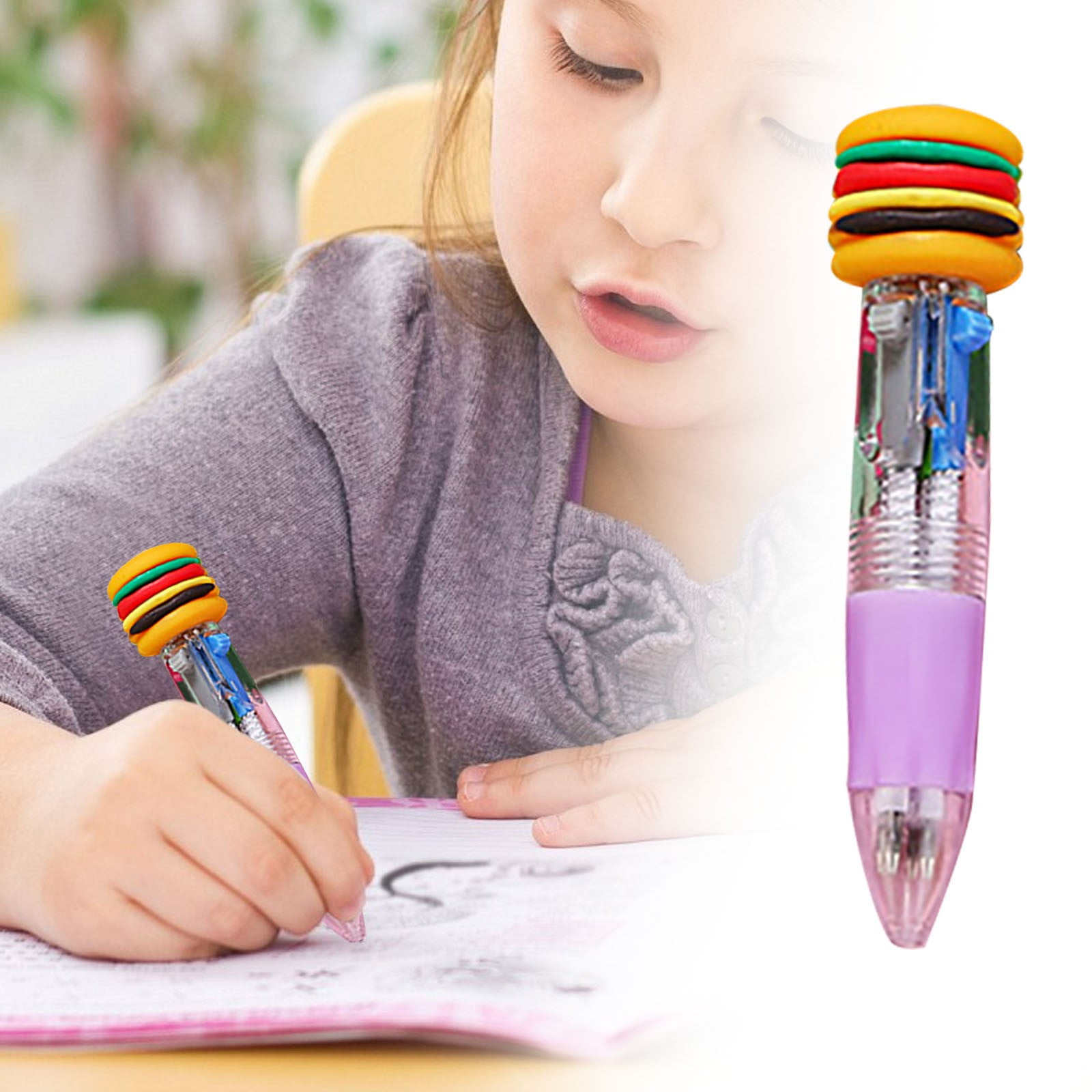 Mini Multicolor Pens In One 4-In-1, Cute Ballpoint Pen For Birthdays ...