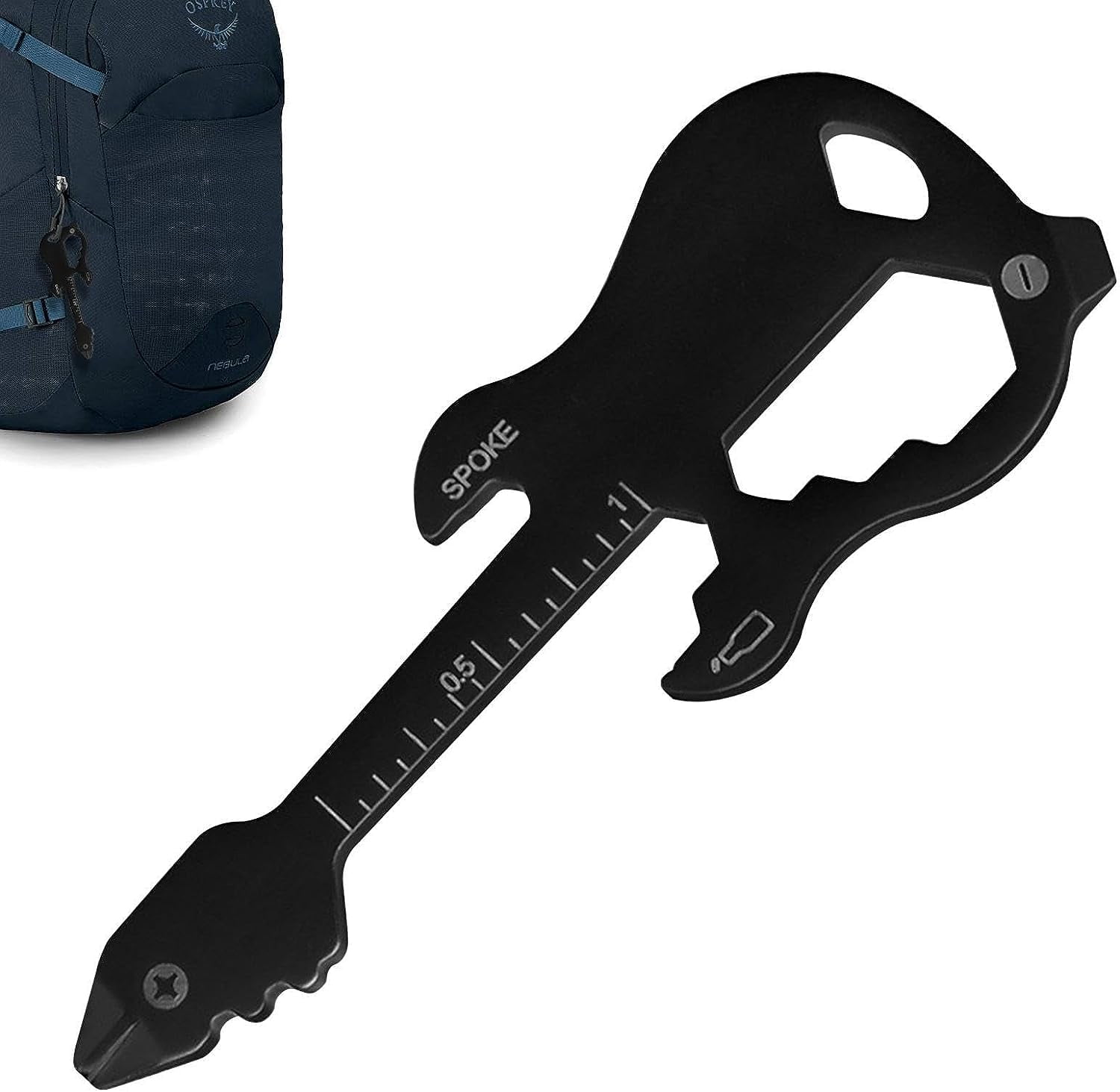 Mini Multitool,Stainless Steel Pocket Tool 12 in 1 - Pocket Tool, Metal ...