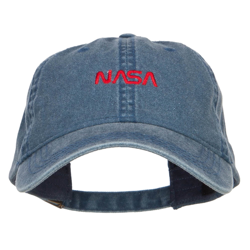 Mini NASA Letter Logo Embroidered Cap - Navy OSFM - Walmart.com