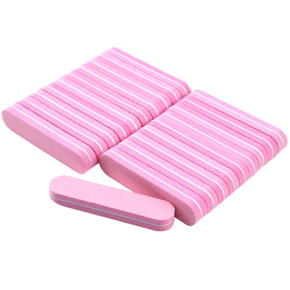 Mini Nail File Trim Buffing Block Fingernail Files 20 Pcs Double Sided ...
