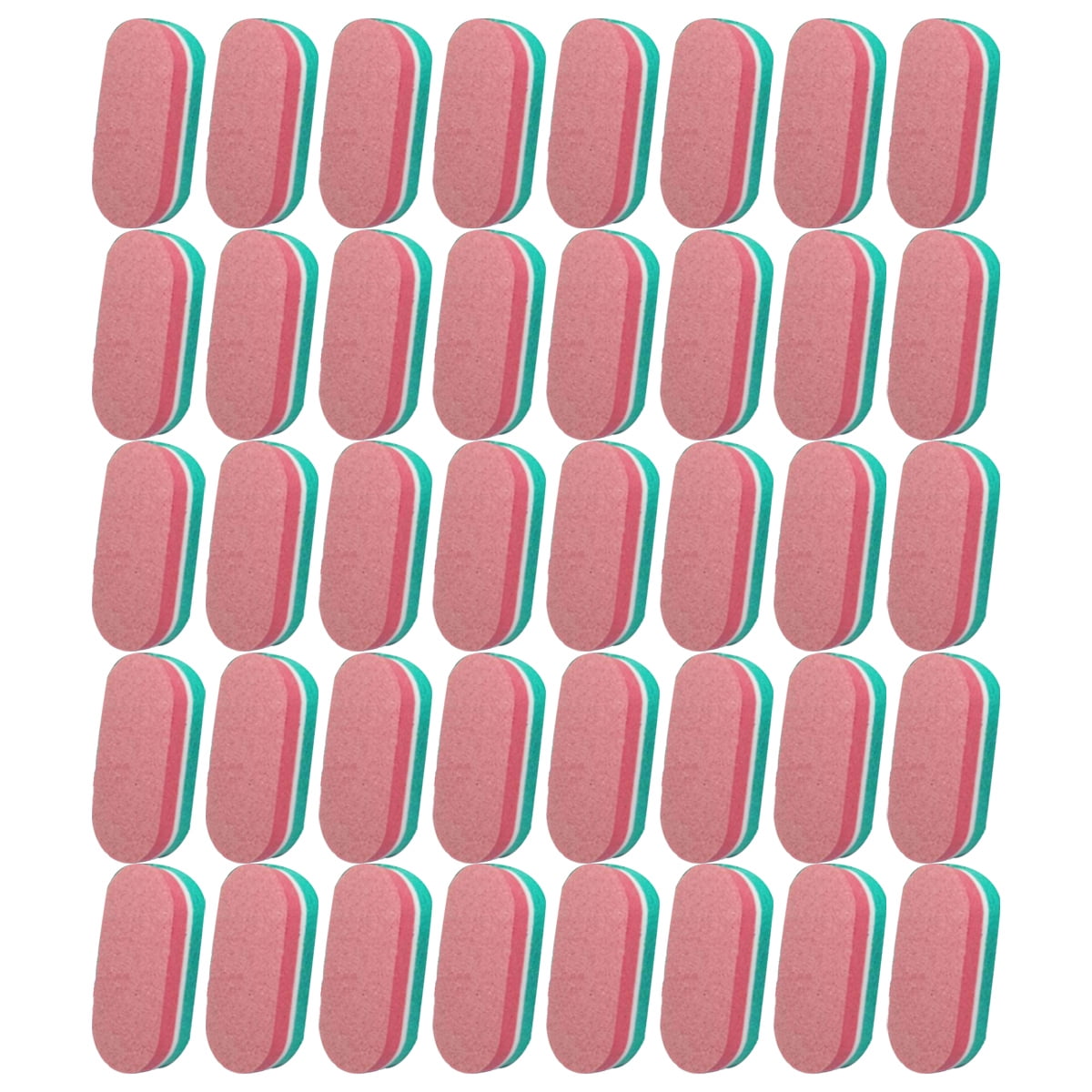 Mini Nail Files Block, 100/180 Grit Sponge Nail Buffers for Acrylic ...