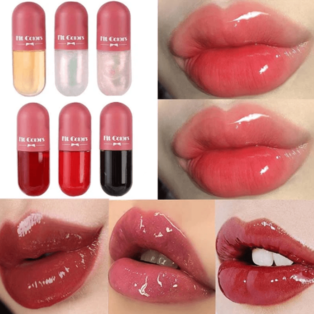 Mini Natural Lip Plumping Liquid Lip Gloss Partial Pearl Light Shining ...