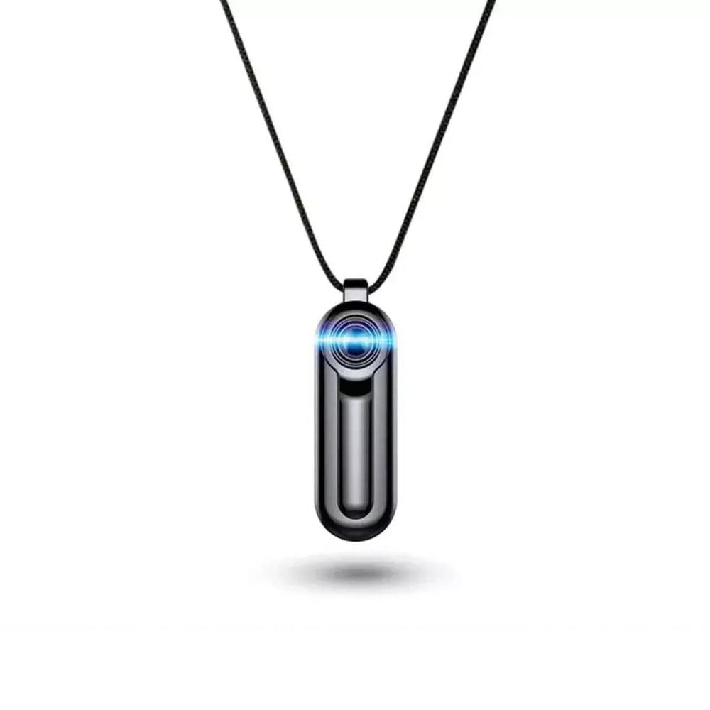 Mini Necklace Camera Full HD Audio Video Recording Wearable Small Voice ...