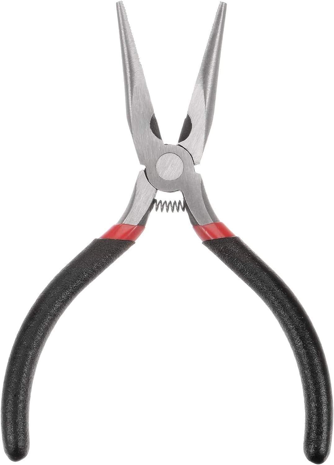 Mini Needle Nose Pliers 5 Inch Toothed Precision Plier with Black ...