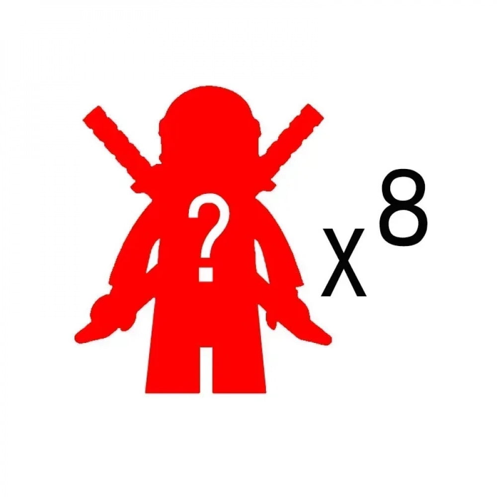 Mini Ninja Motorcycle Action Figures Building Blocks Skeleton Soldiers ...