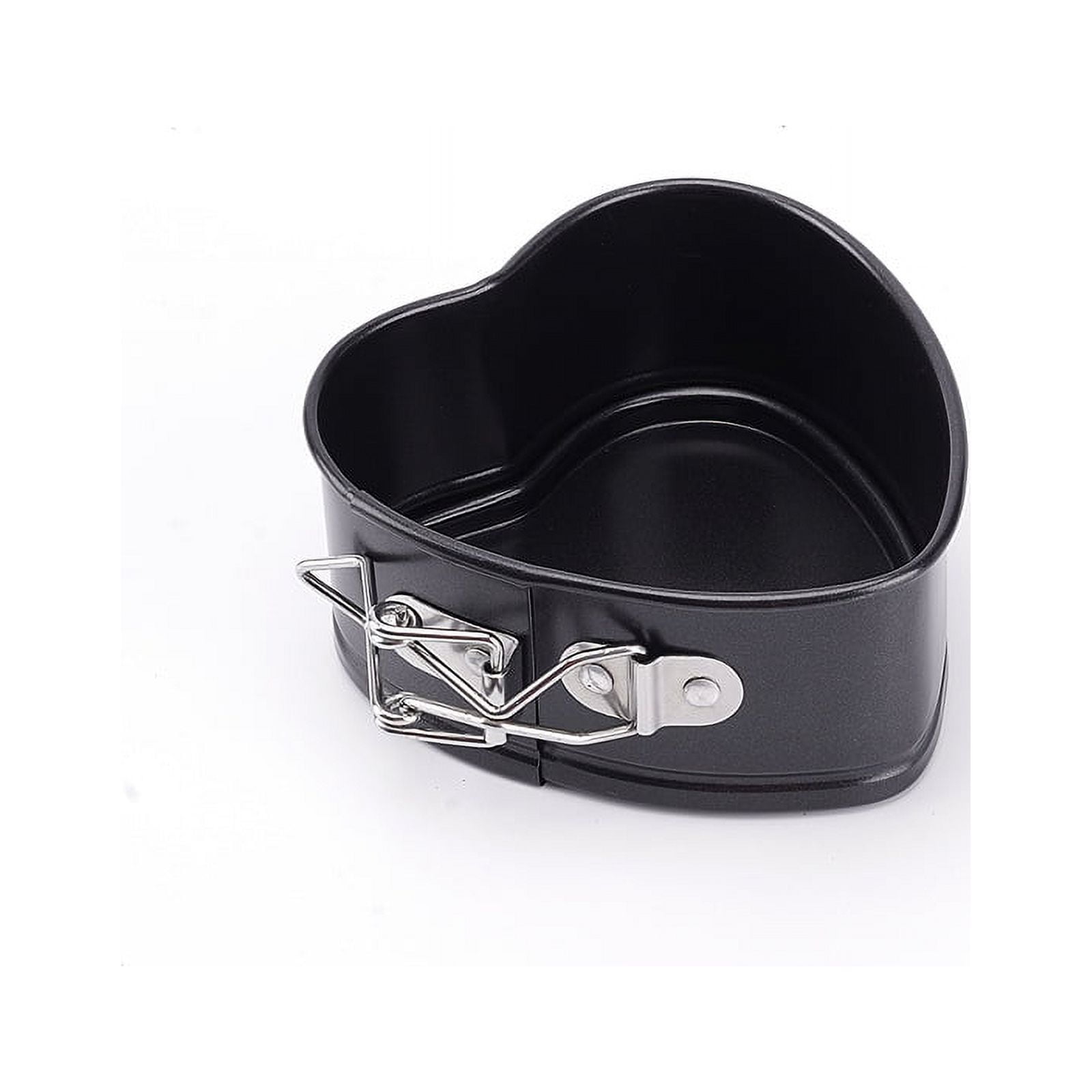 Mini Non-Stick Heart Springform Pan，Non-stick Springform Pan DIY Heart ...