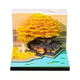 Mini Note Card Memo Pad with 3D Design and Colorful Appearance for Desk ...