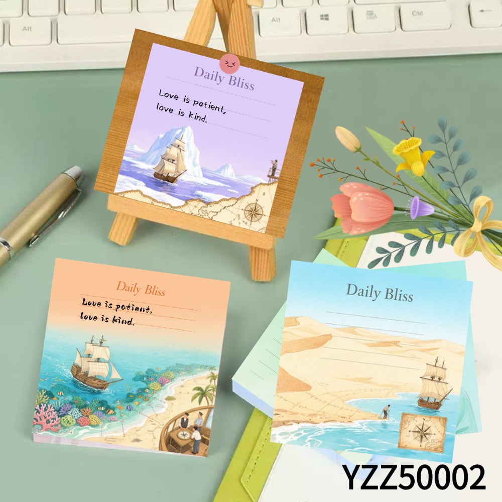 Mini Note Cards (3.54×3.54 Inches)100-Pack with105 Various Emoticon ...