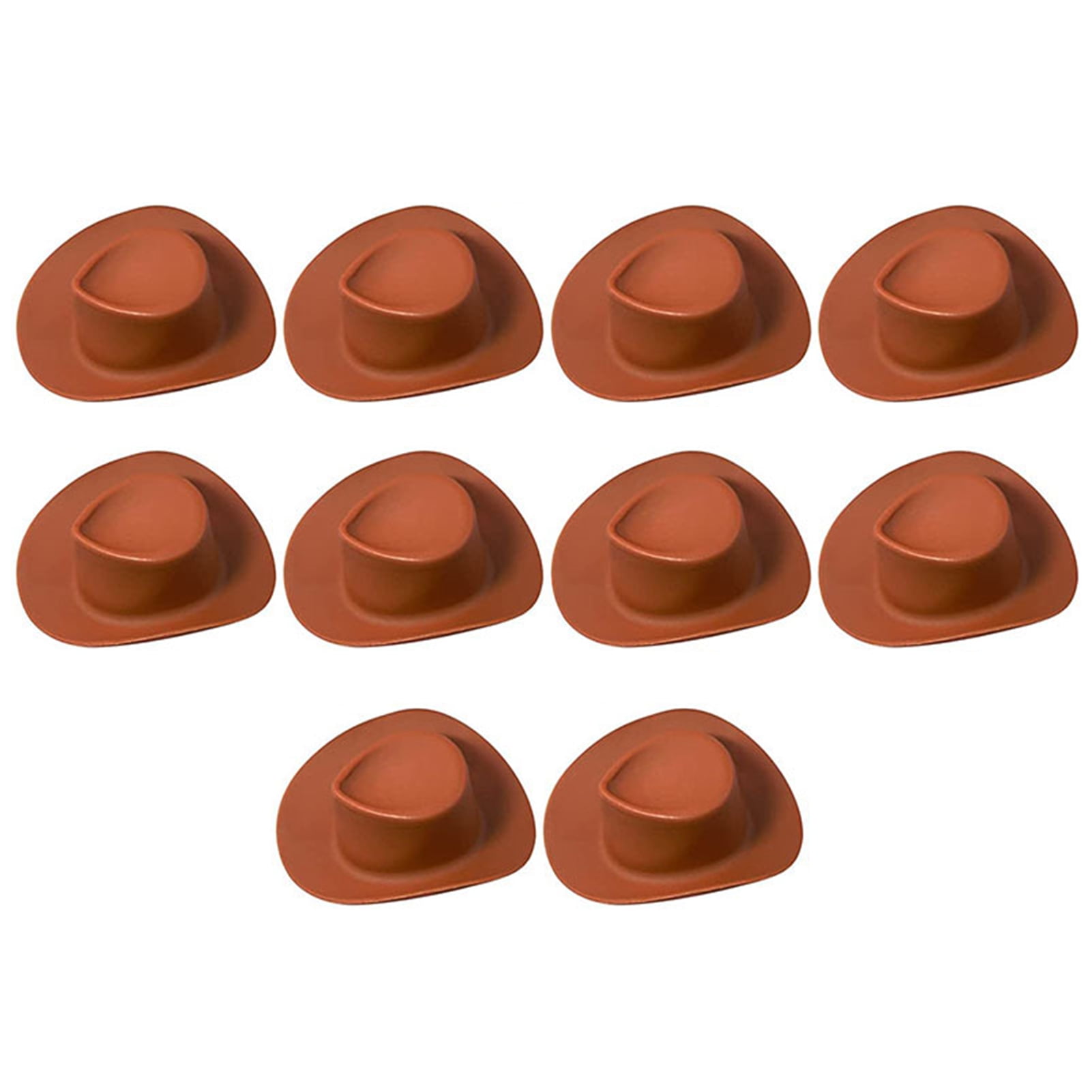 Mini Novelty Party Decor Hats - 10Pcs - DIY Creative Western Cowboy ...