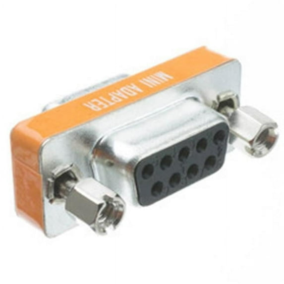 Mini Null Modem Adapter, DB9 Female to DB9 Female - Walmart.com