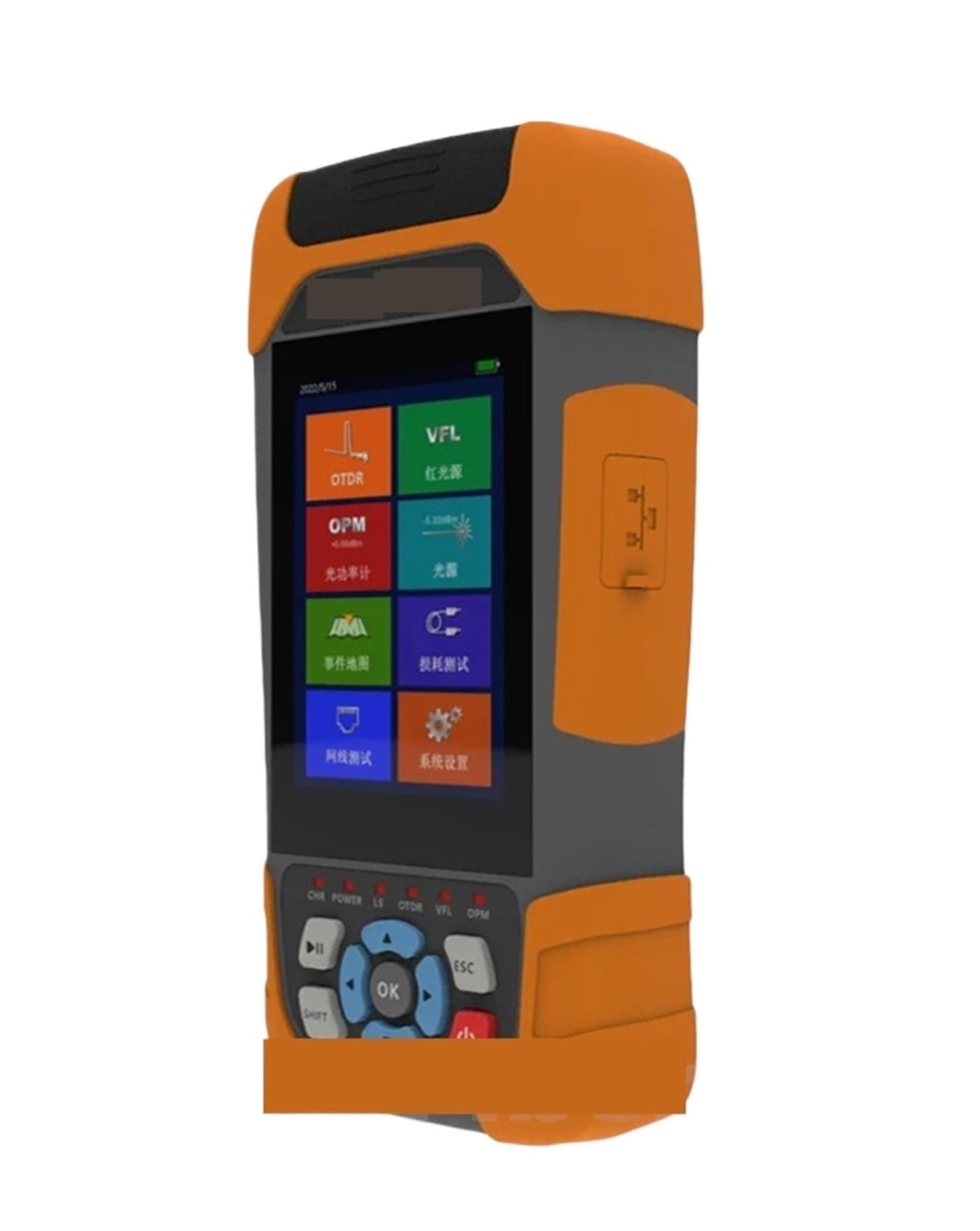 Mini OTDR 1310/1550nm Dual Wavelength 24/22dB Fiber Optic Smart OTDR ...