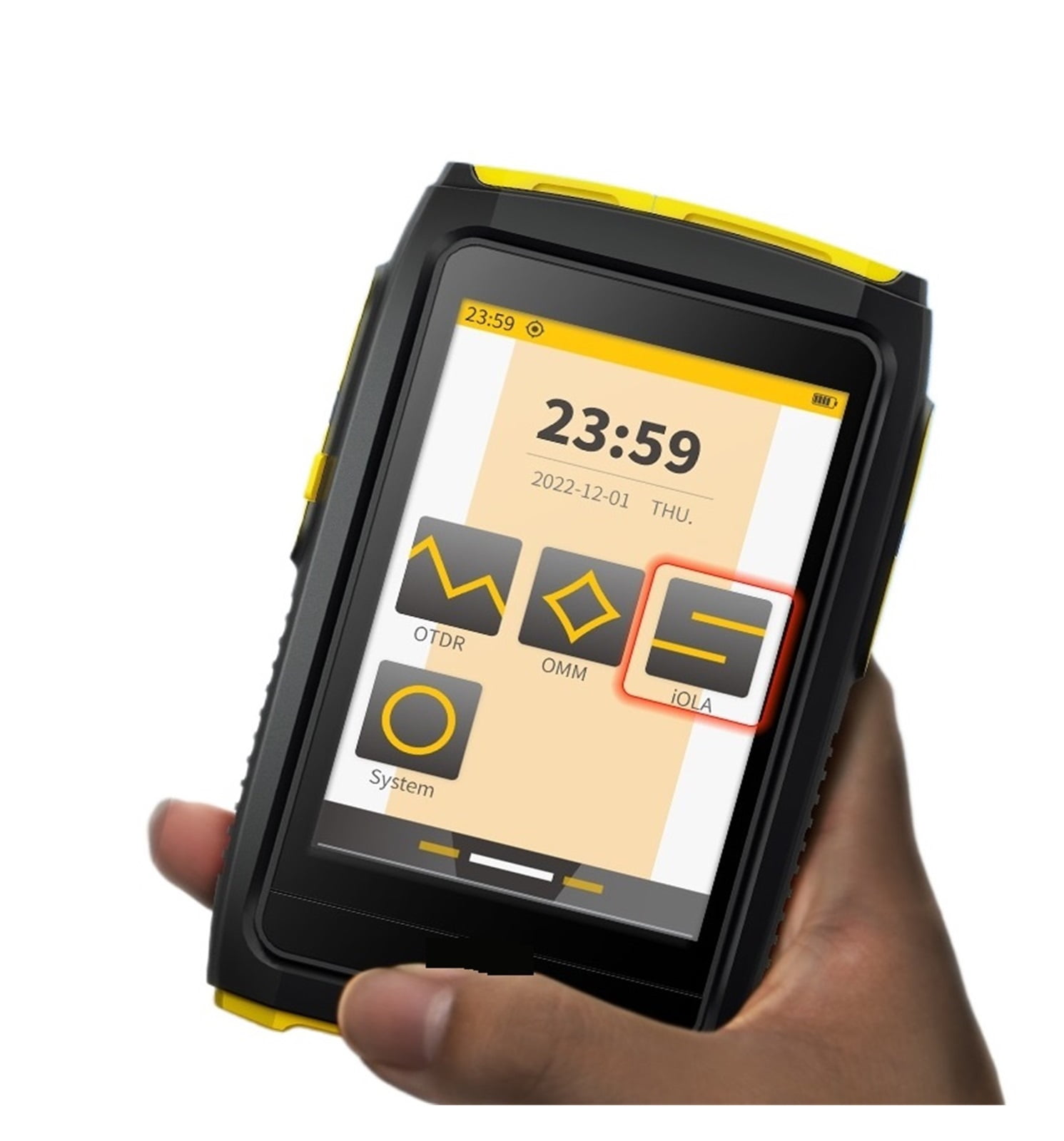 Mini OTDR Active Fiber Live Test 1550nm 20dB Optical Fiber ...