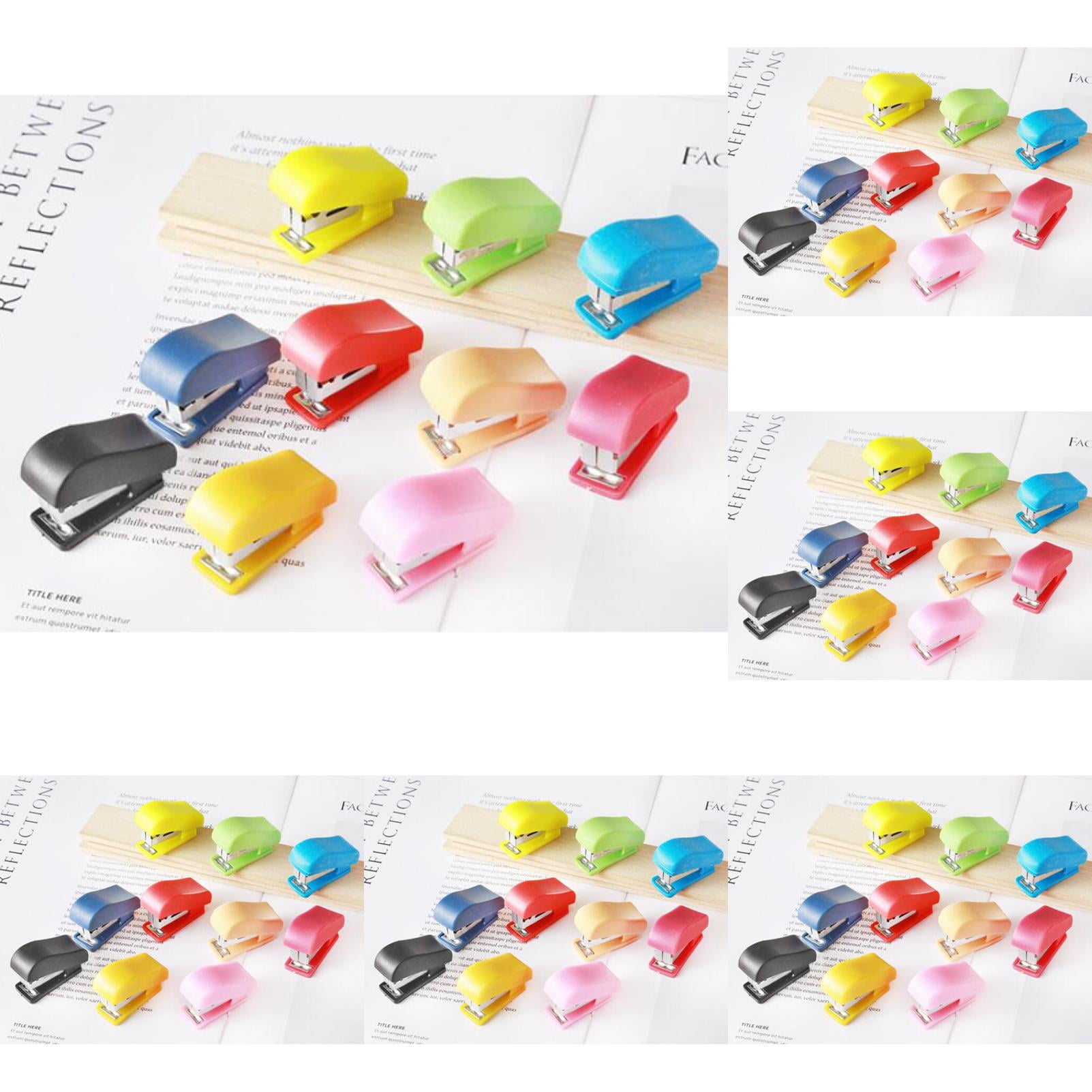 Mini Office Stapler With Staple Small Hand Stapler Never Jam Office ...