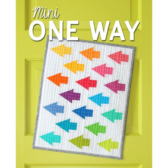 Mini One Way Mini Quilt Pattern - Walmart.com
