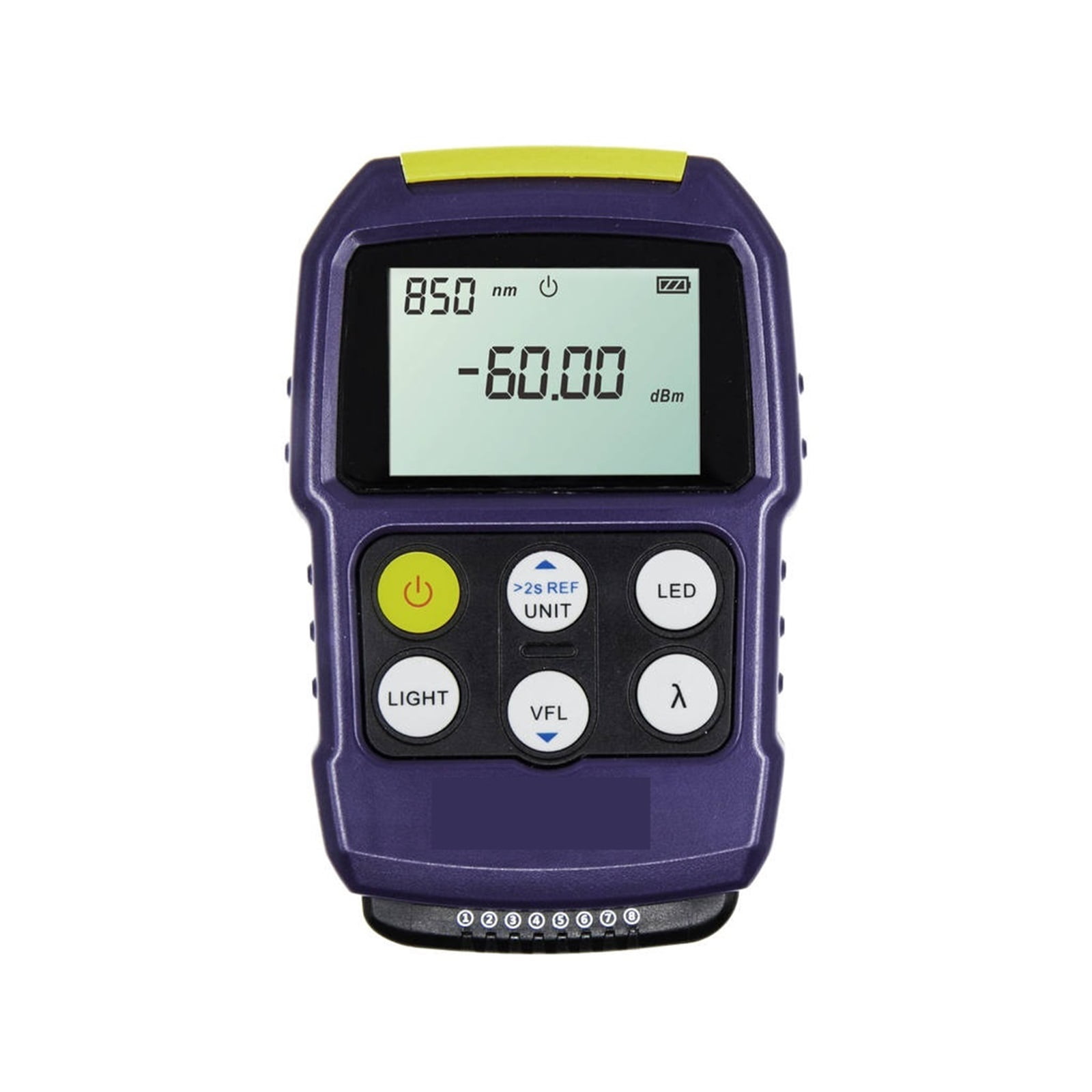 Mini Optic Fiber Testing Equipment Optical Power Meter With Visual ...