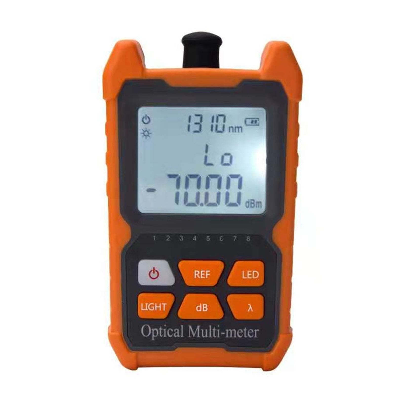 Mini Optical Fiber Power Meter OPM Handheld For Test Fiber Optical ...