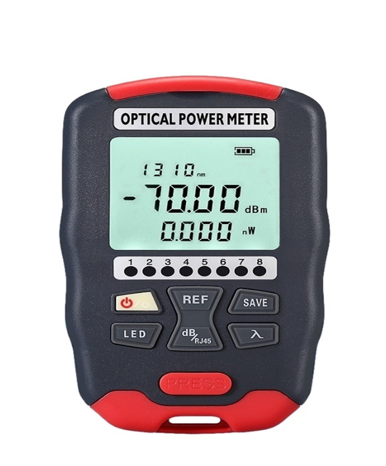 Mini Optical Power Meter(-70~+10dBm/-50~+26dBm OPM)With Network Test ...