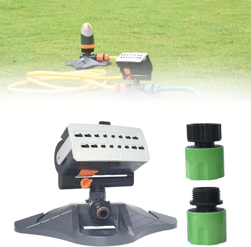 Mini Oscillating Sprinkler, 2024 New Multipurpose Garden Lawn Sprinkler ...