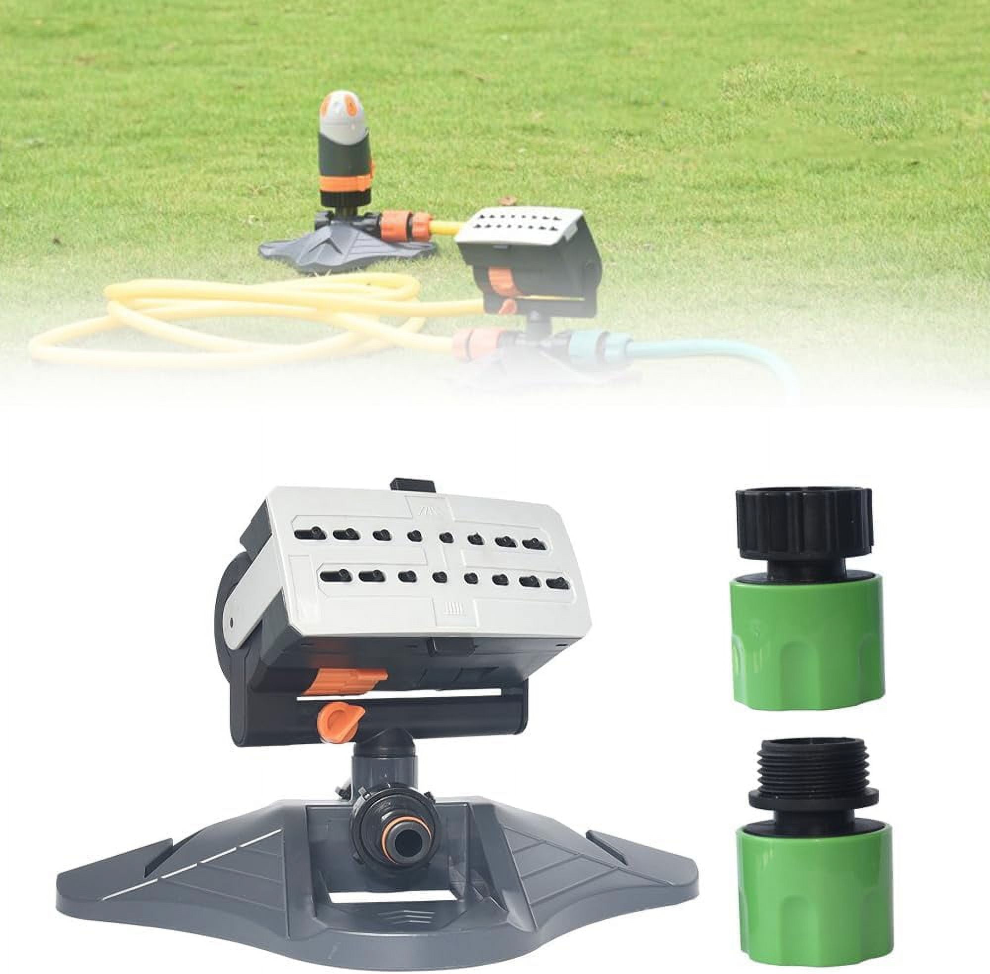 Mini Oscillating Sprinkler, 2024 New Multipurpose Garden Lawn Sprinkler ...