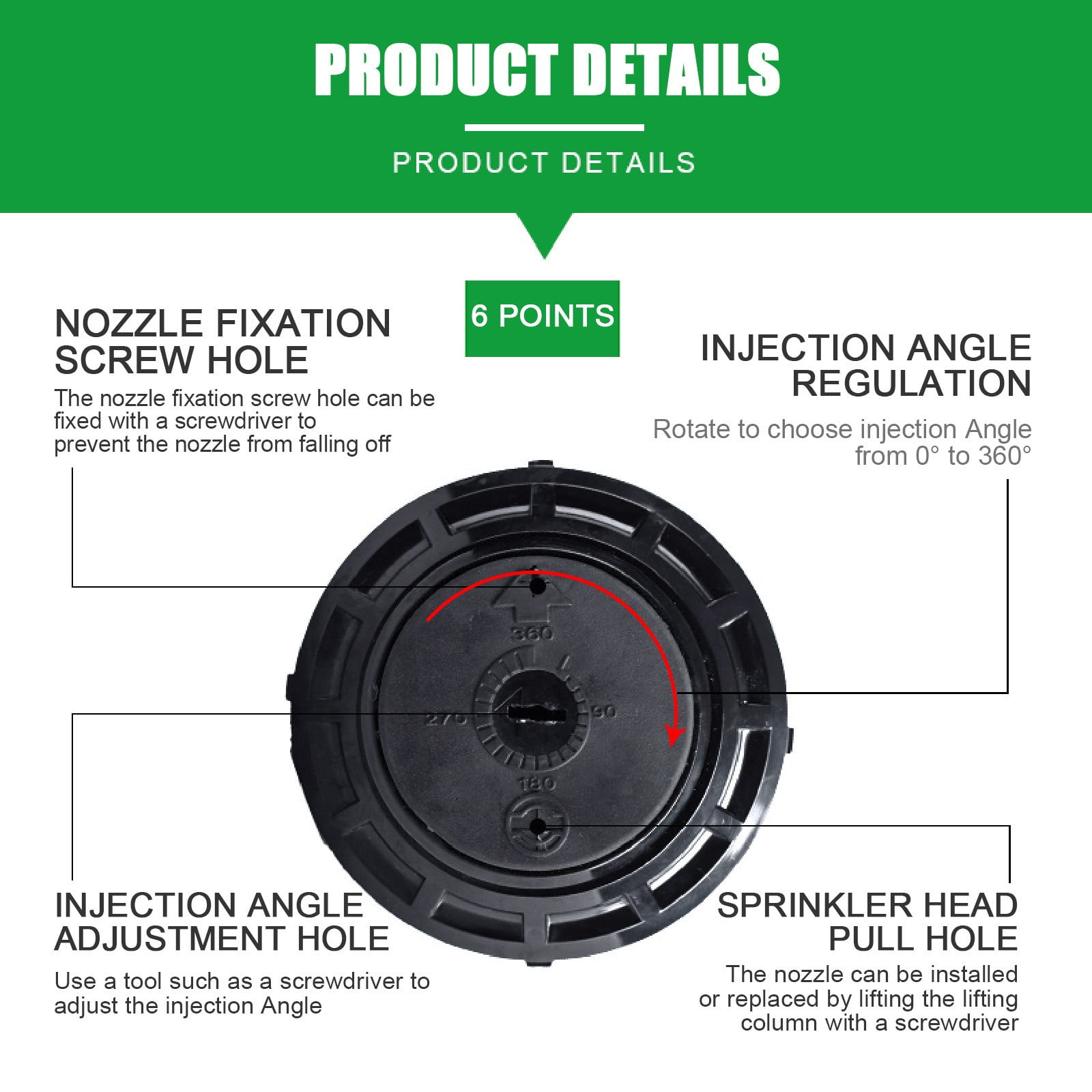 Mini Oscillating Sprinkler Trampoline Water Sprinkler Hot Water Timer ...