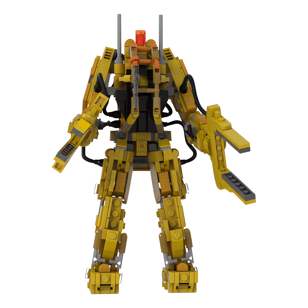 Mini P-5000 Powered Work Loader Building Blocks Set for Aliens Robot ...