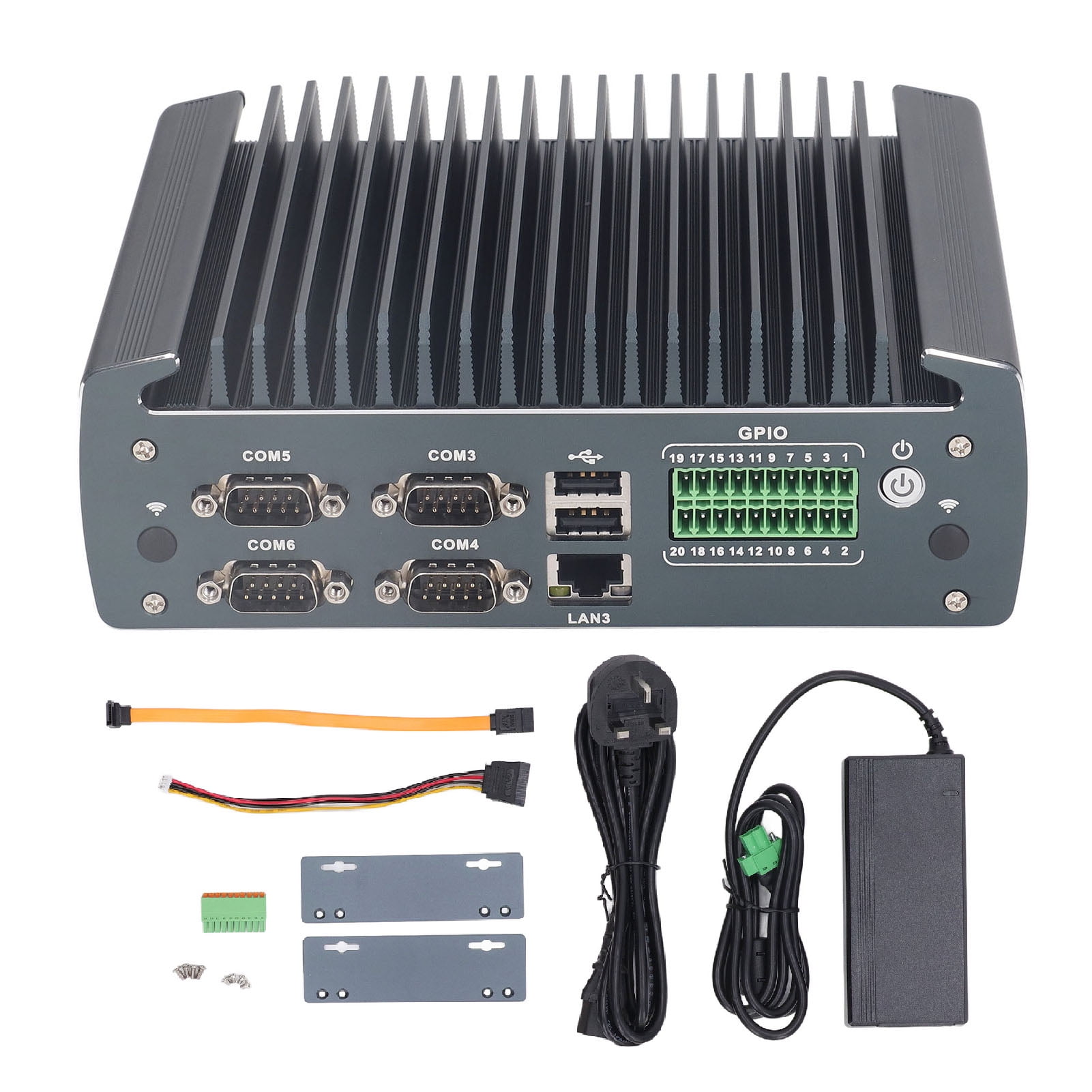 Mini PC 4 Core 4 Thread GPIO COM USB DP HD Port Fanless Industrial Mini ...