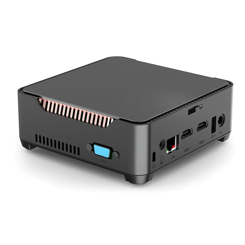 Mini PC 8GB DDR4 256G SSD Mini Desktop Computers Support HD 4K Triple ...