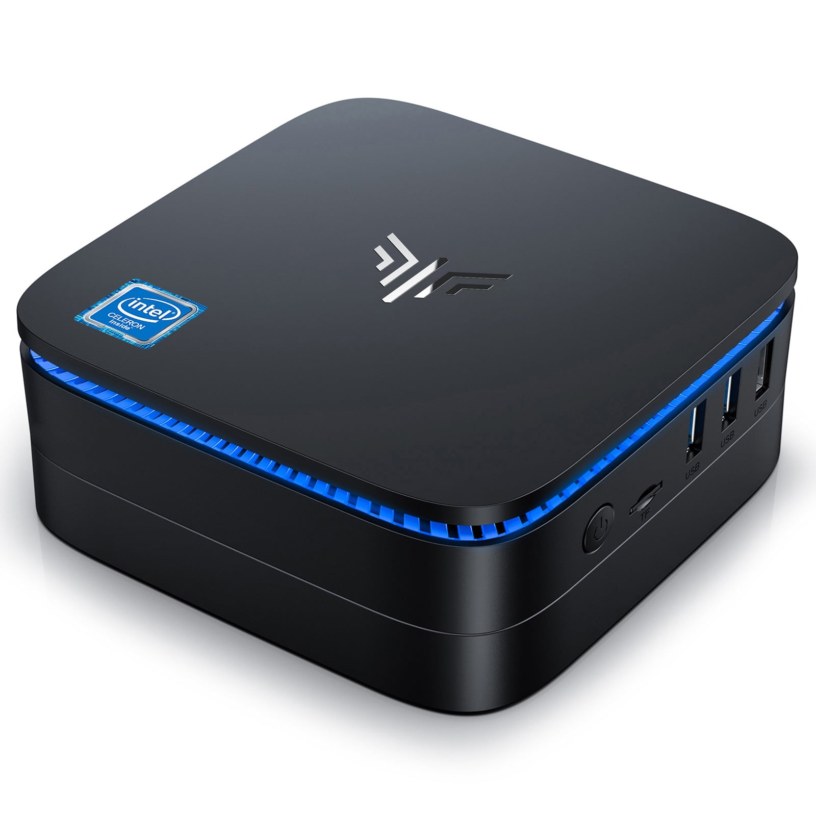 KAMRUI Compact Mini PC with Intel Celeron J3455, 8GB RAM, 128GB ROM ...