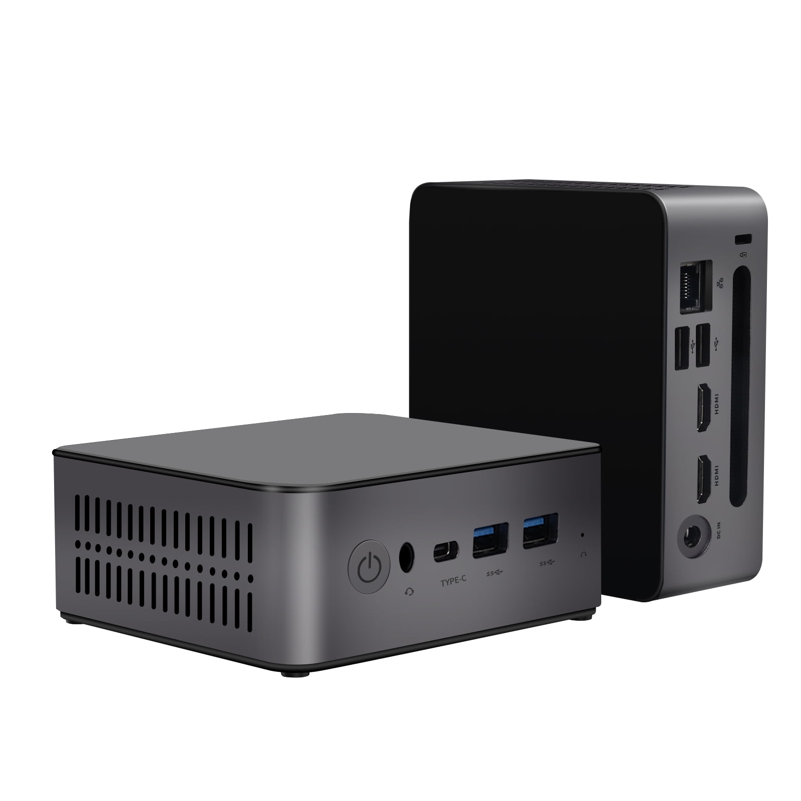 Mini PC N5A Intel Core i5-12450H up to 4.4GHz (8C/12T), 16GB LPDDR5 RAM 512GB NVMe SSD Computers ...